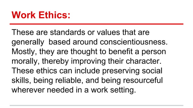 Workplace ethics | PPT