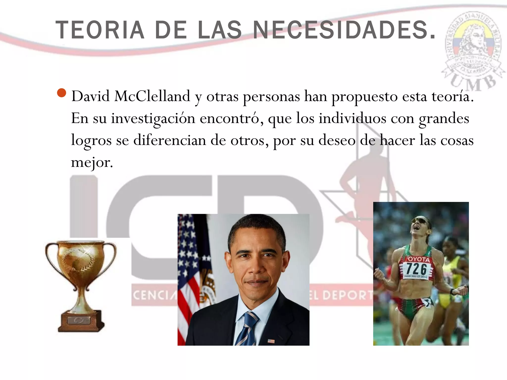 teoria de Mcclelland | PPT