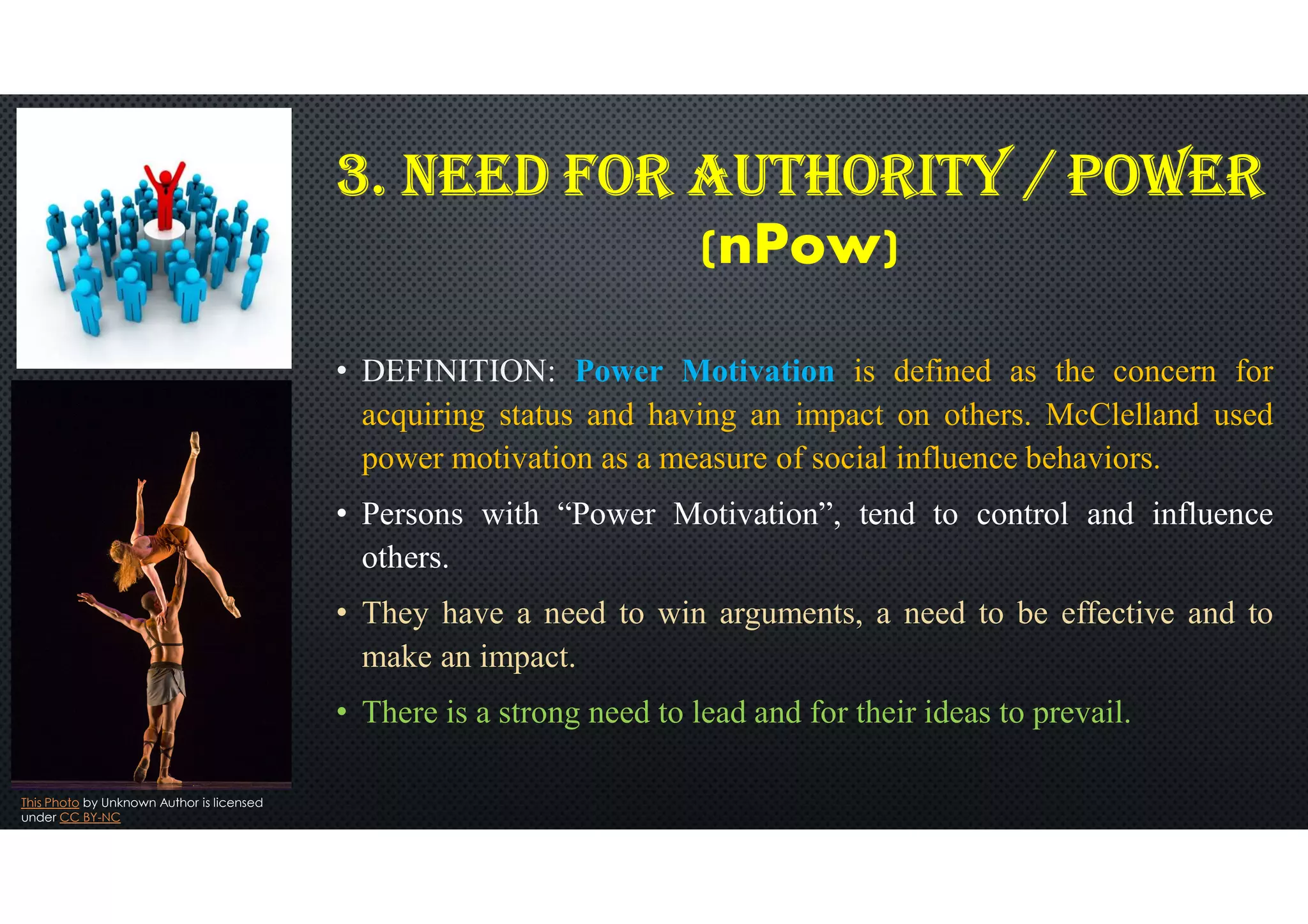 Mcclelland's theory of achievement motivation | PDF