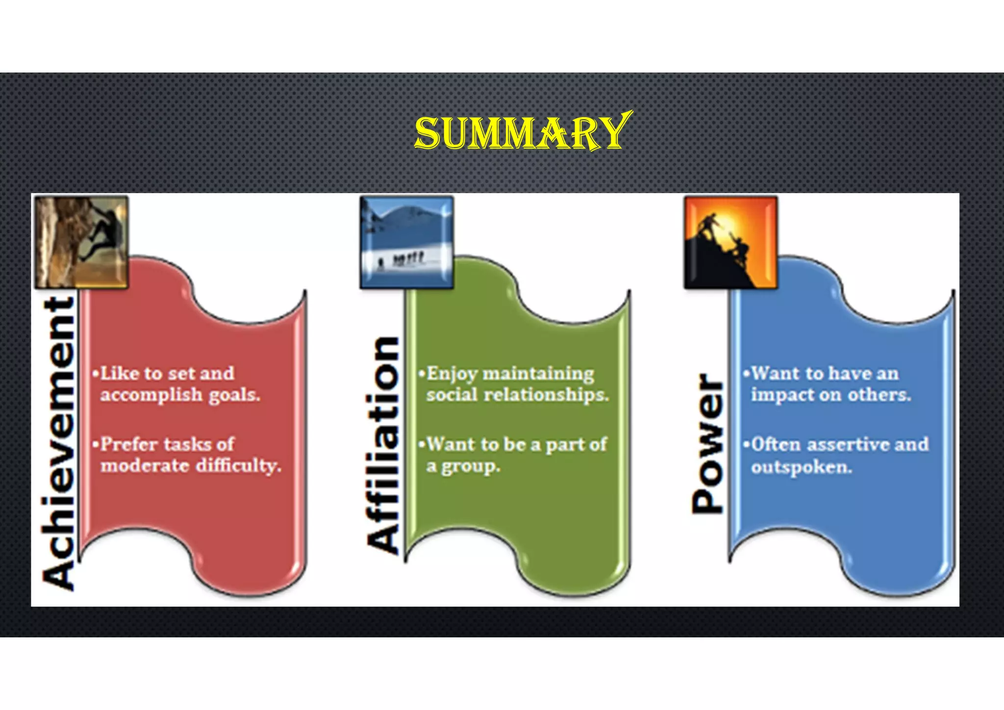 Mcclelland's theory of achievement motivation | PDF