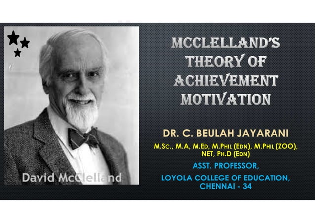 Mcclelland's theory of achievement motivation | PDF | Science