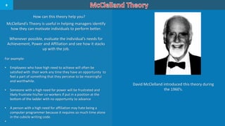 McClelland Theory | PPTX
