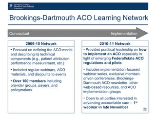 Dr. Mark McClellan Presentation on Health Reform and Long-Term Care | PPT