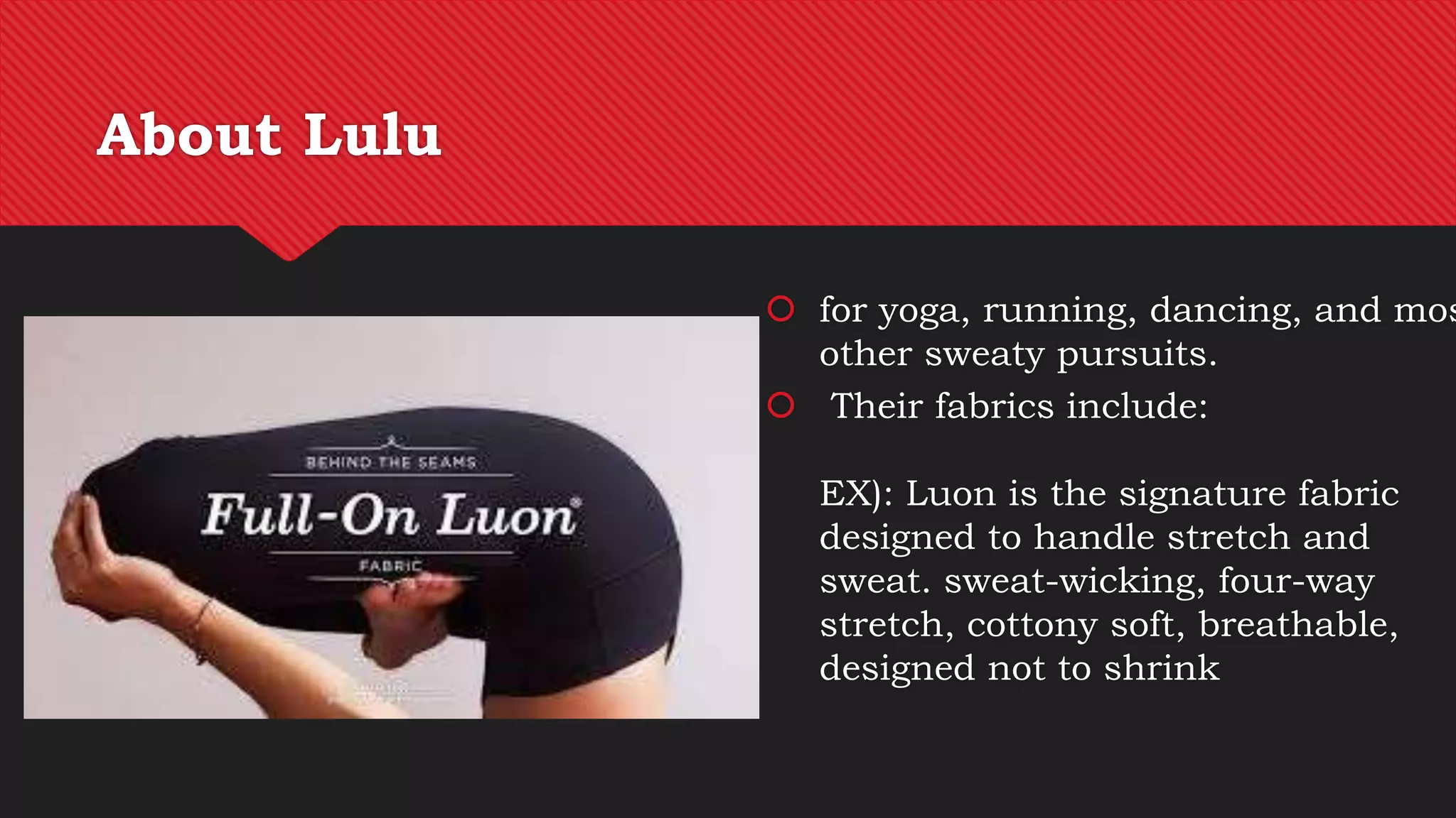 Lululemon Copy Campaign | PPTX