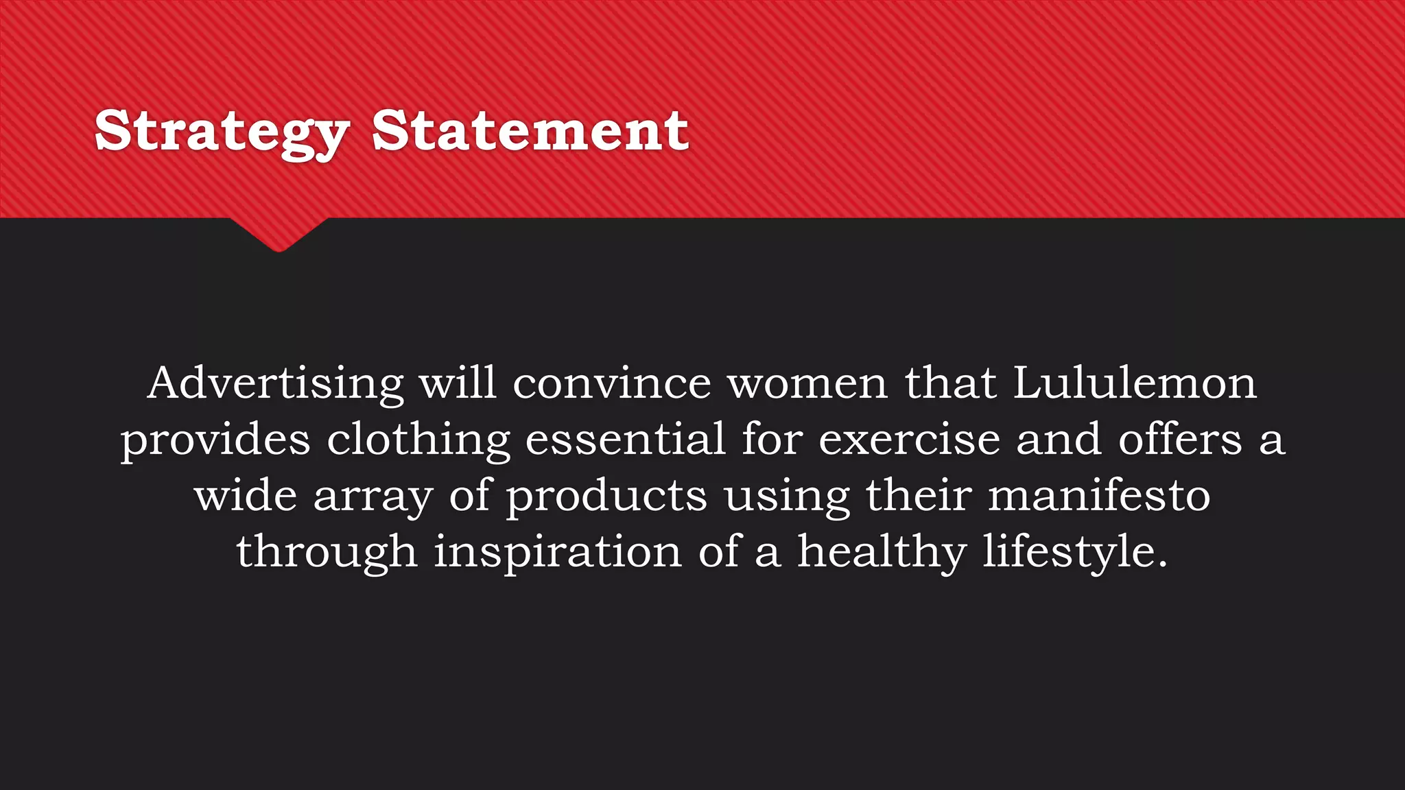 Lululemon Copy Campaign | PPTX