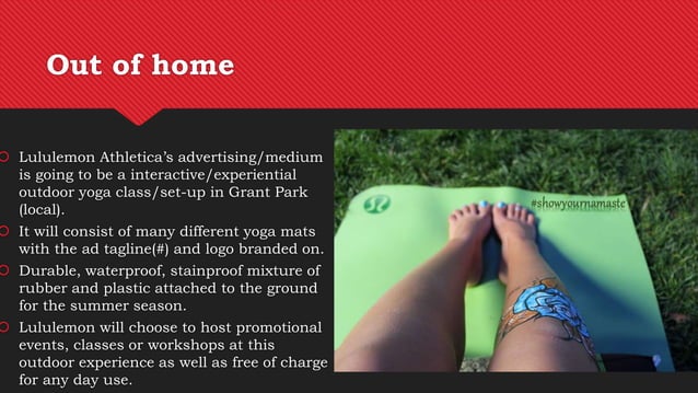 Lululemon Copy Campaign | PPTX
