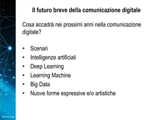 Fare comunicazione digitale | PPTX