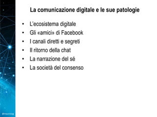 Fare comunicazione digitale | PPTX