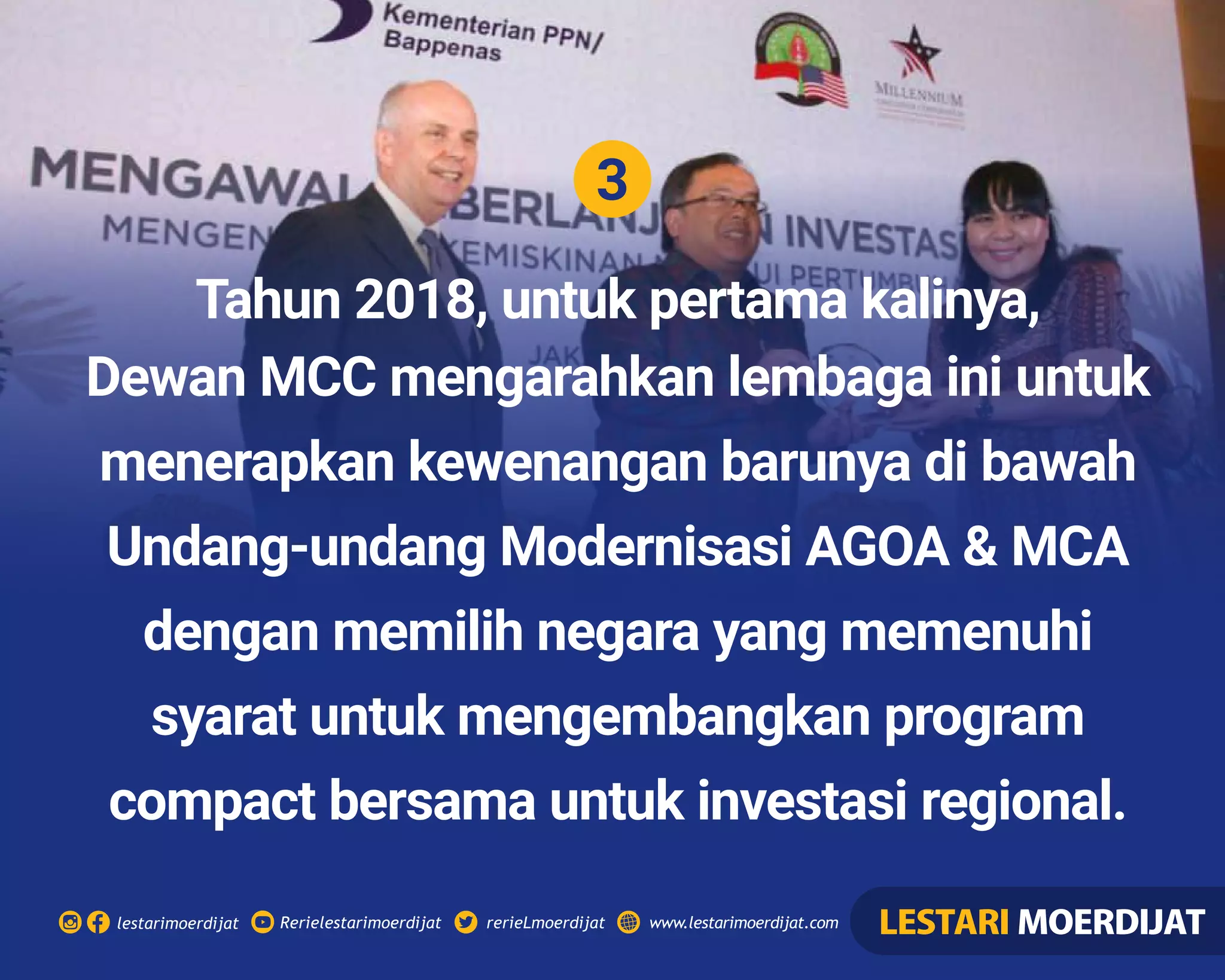 MCC Memilih Indonesia Sebagai Penerima Program Compact Bilateral | PDF