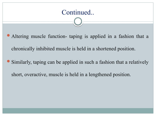 Mcconnell taping technique | PDF