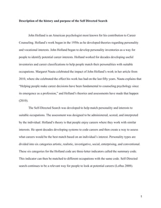 McConnell Self-Directed Search Assessment Paper.pdf