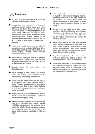 Mc cormick cx105 tractor operator manual | PDF