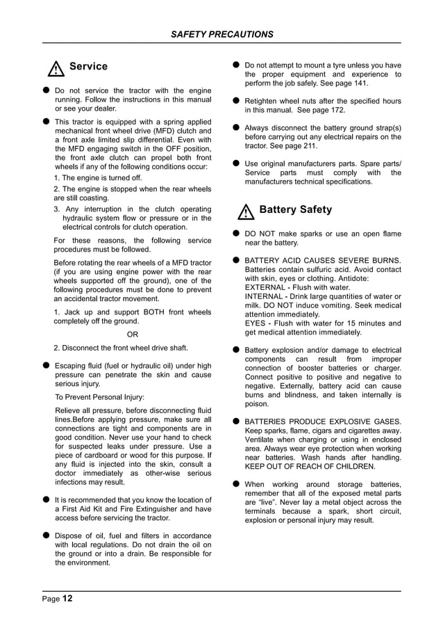 Mc cormick cx105 tractor operator manual | PDF