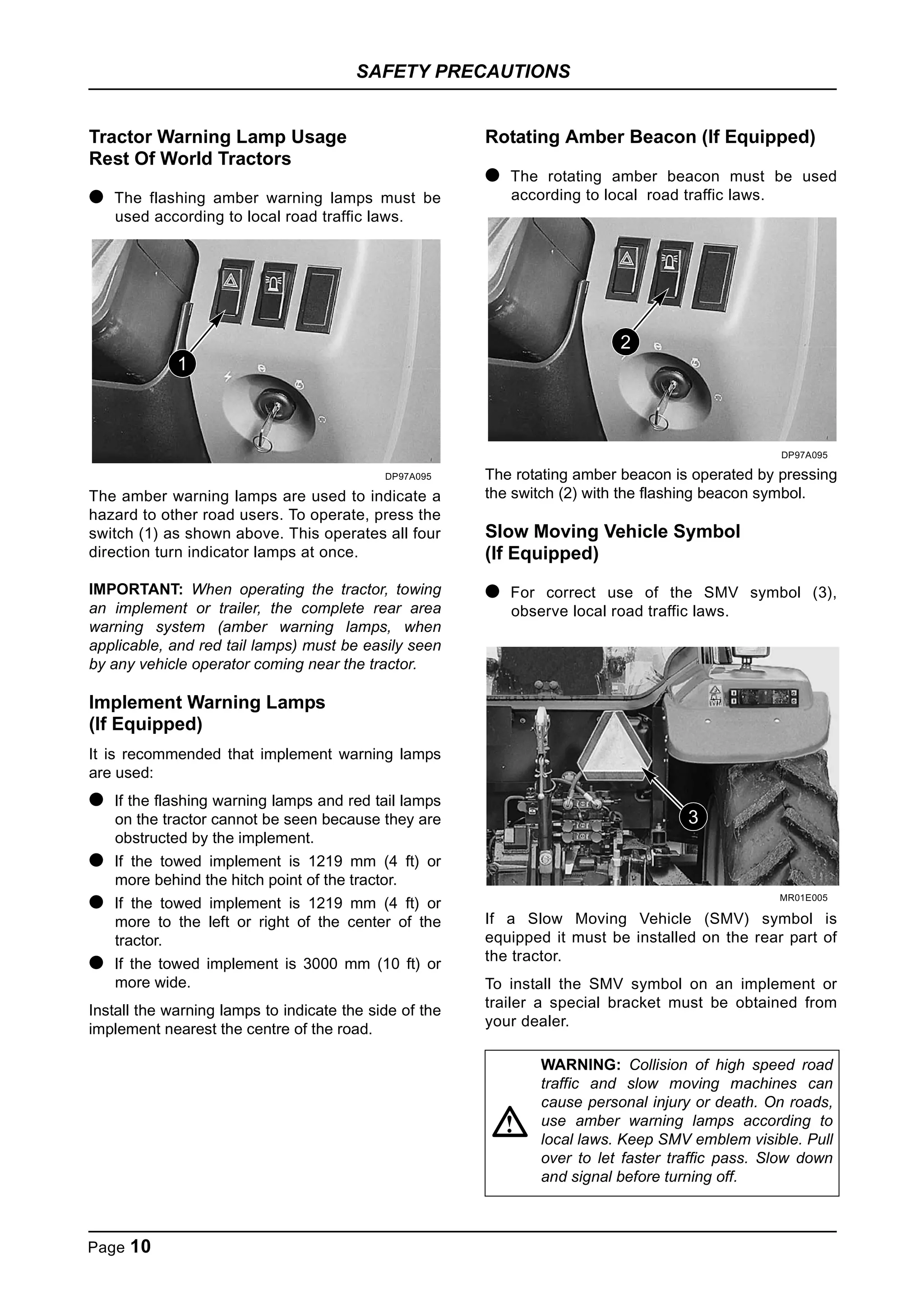 Mc cormick mc105 tractor operator manual | PDF