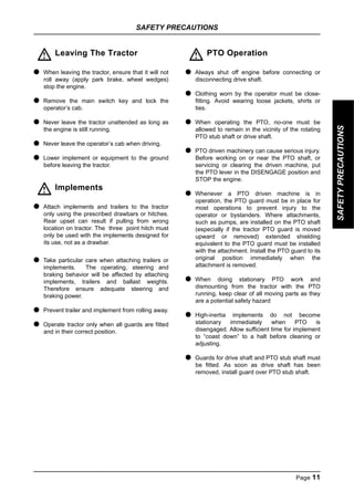 Mc cormick mc105 tractor operator manual | PDF