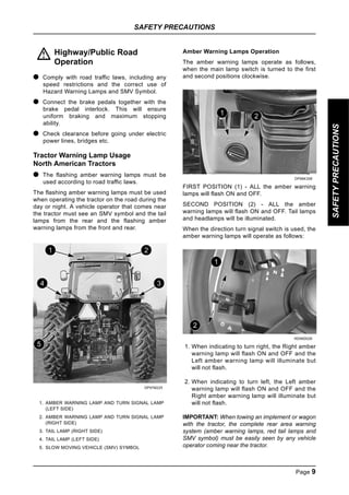 Mc cormick mc95 tractor operator manual | PDF