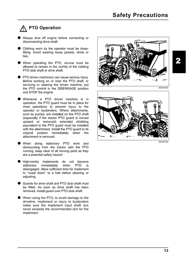 Mc cormick mtx150 tractor operator manual | PDF