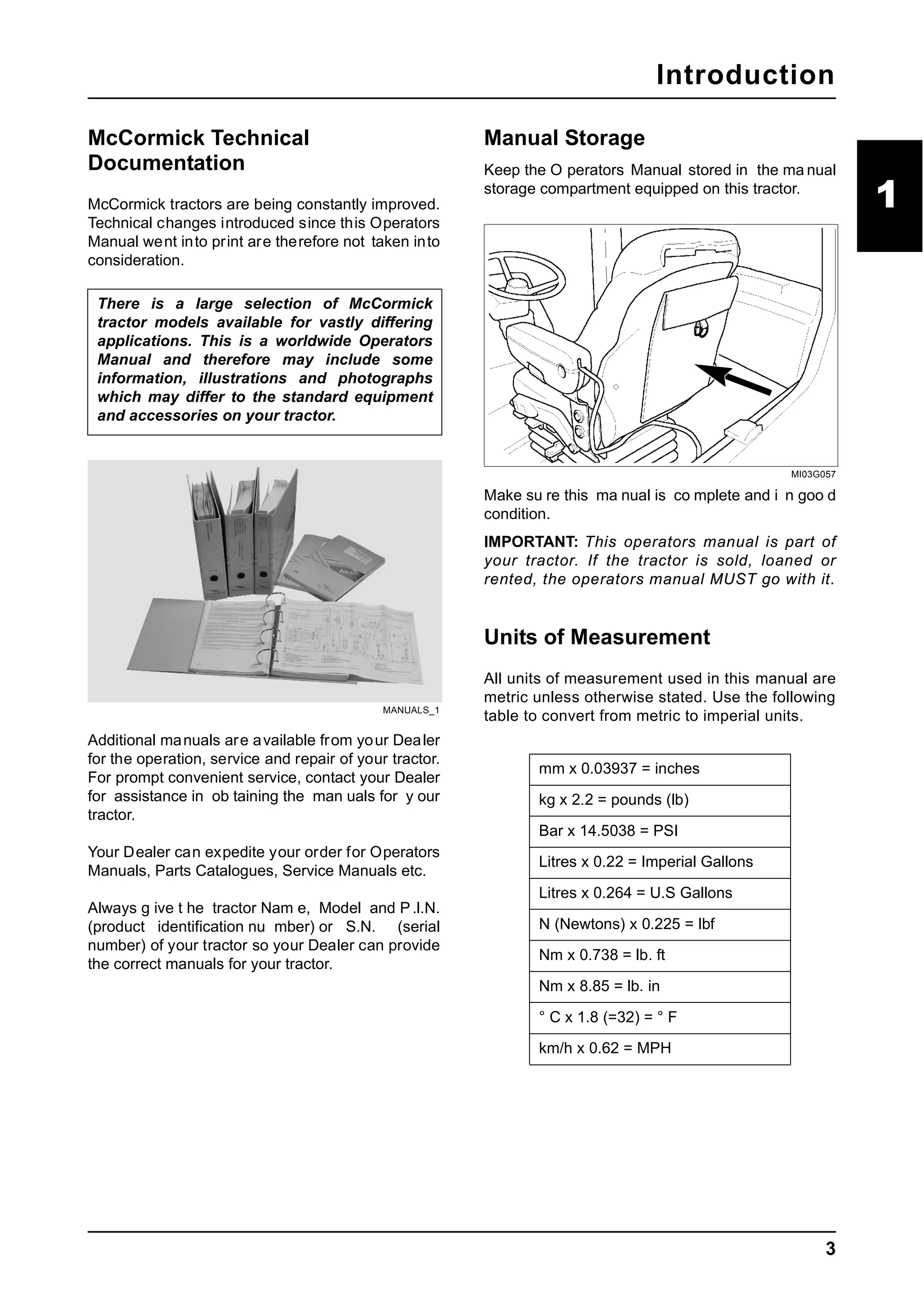 McCormick XTX145 Tractor Operator manual.pdf