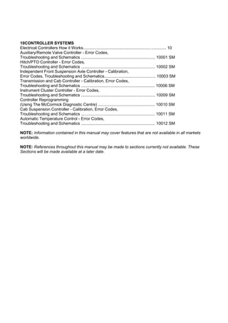 Mc cormick xtx200 tractor service repair manual | PDF