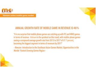 MCC profile | PDF | Mobile Games | Video Gaming