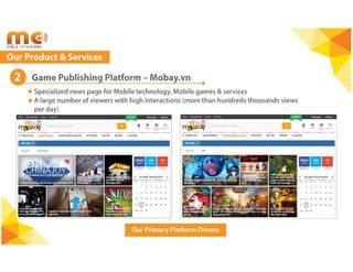 MCC profile | PDF | Mobile Games | Video Gaming