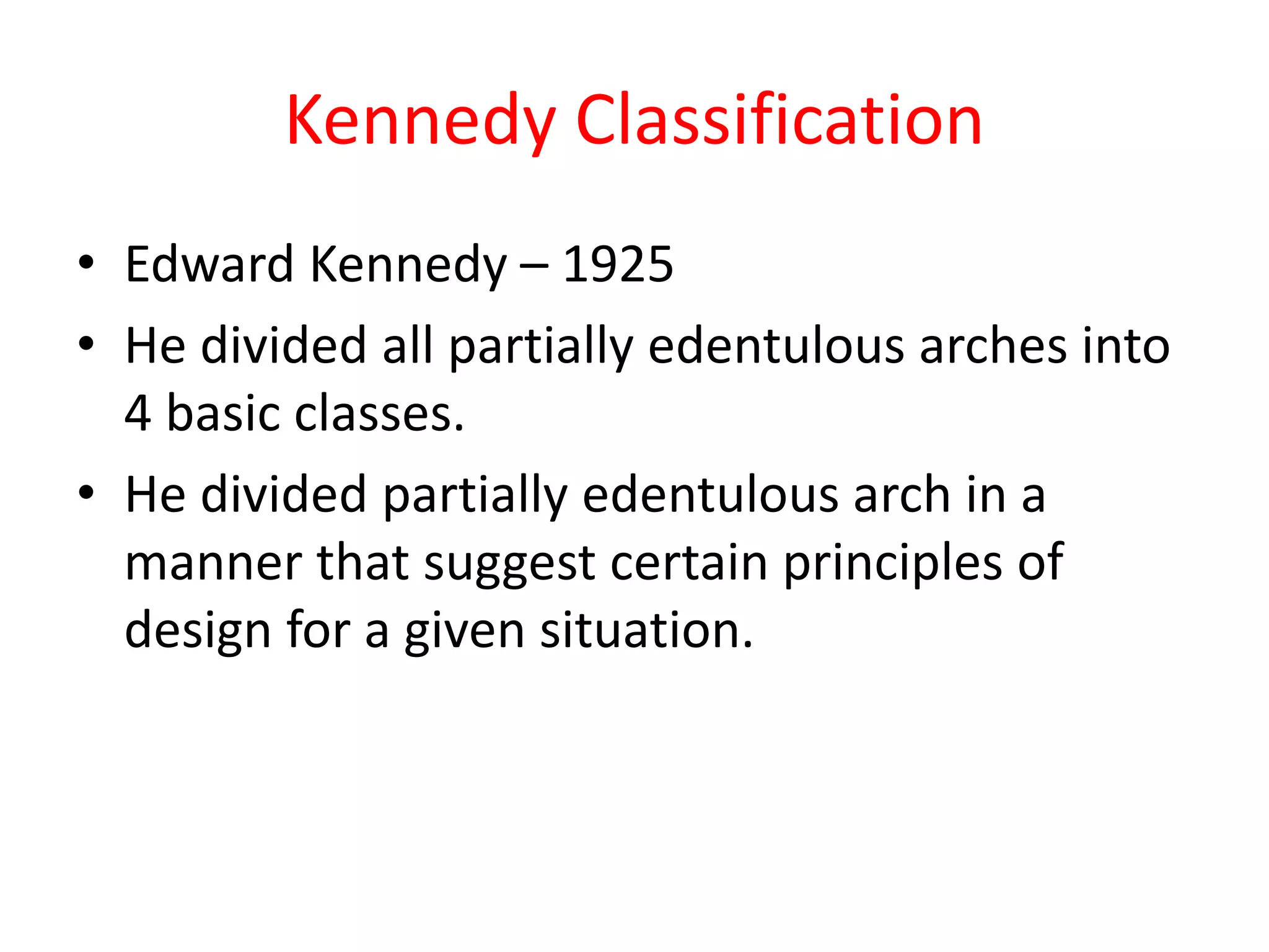 Mc Cracken chapter 3: Classification of Partially Edentulous Arches | PPTX