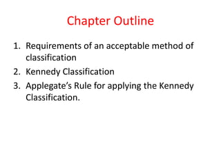 Mc Cracken chapter 3: Classification of Partially Edentulous Arches | PPTX