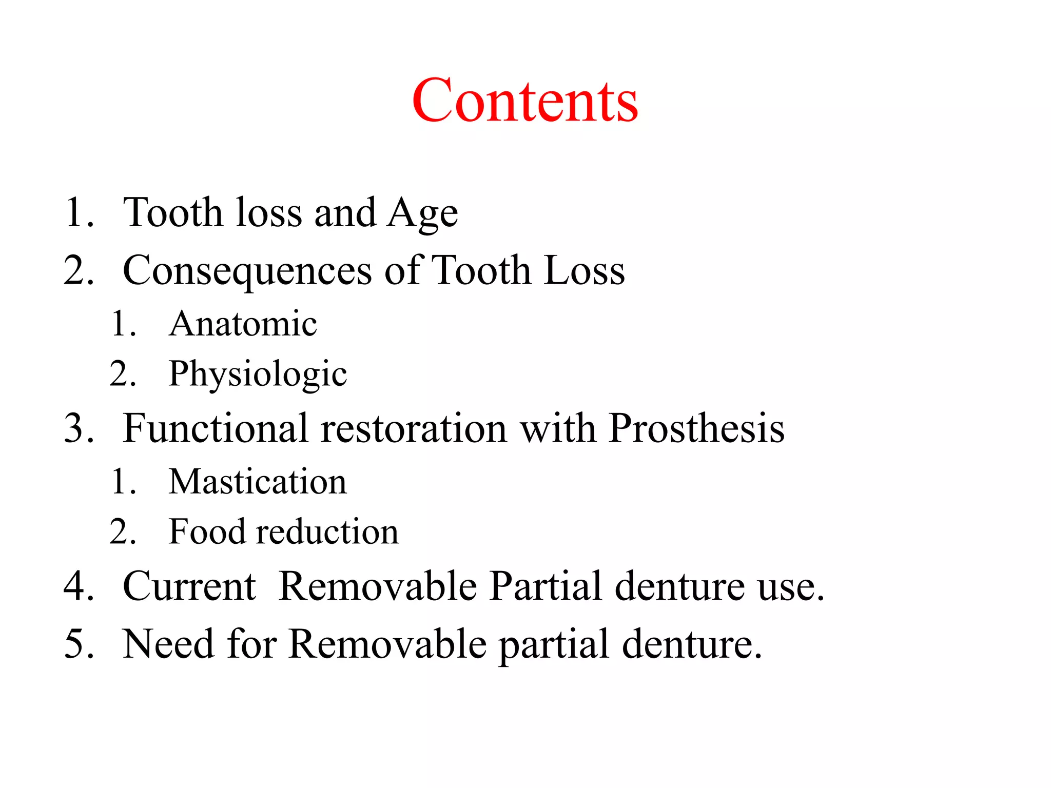 Mc Cracken chapter 1: Partially Edentulous, Physiology and Terminology ...