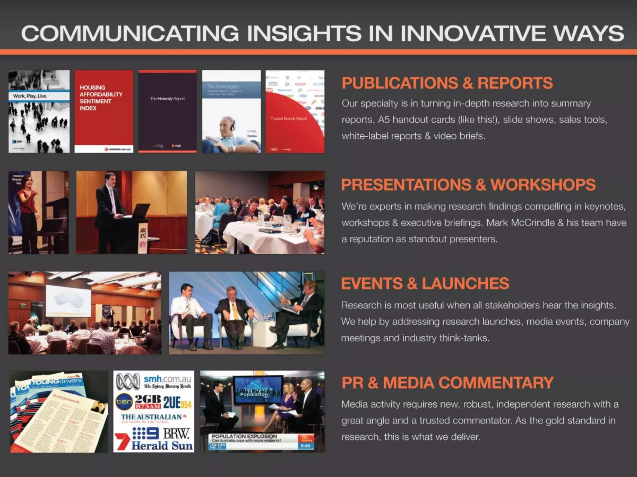 McCrindle Research Population Map and Generational Profile | PPT
