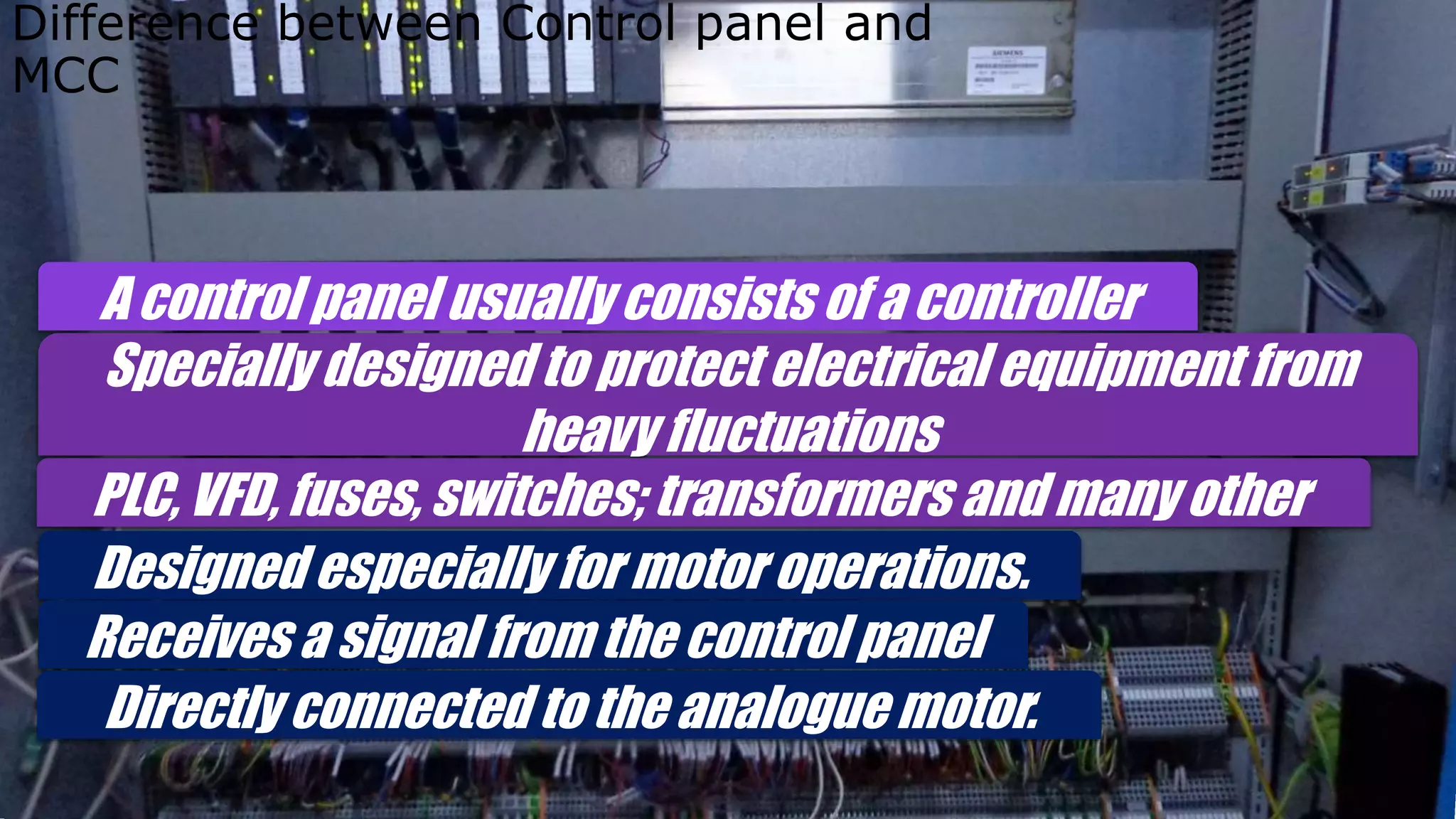 MCC & Smart (intelligent) MCC وحدات | PPTX