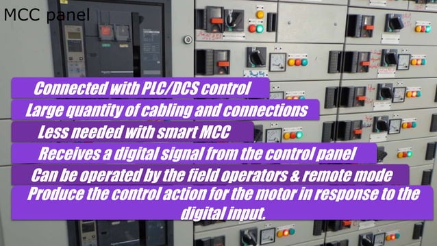 MCC & Smart (intelligent) MCC وحدات | PPTX