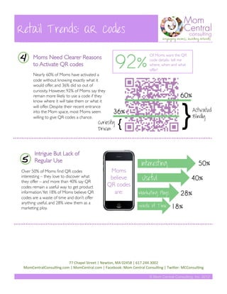 How Do Moms Use QR Codes? [INFOGRAPHIC] | PDF