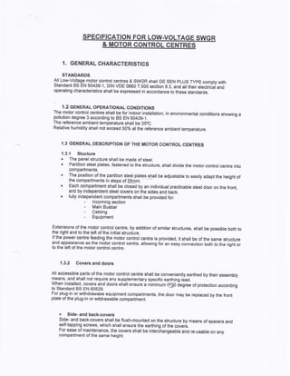 Mcc specifications | PDF