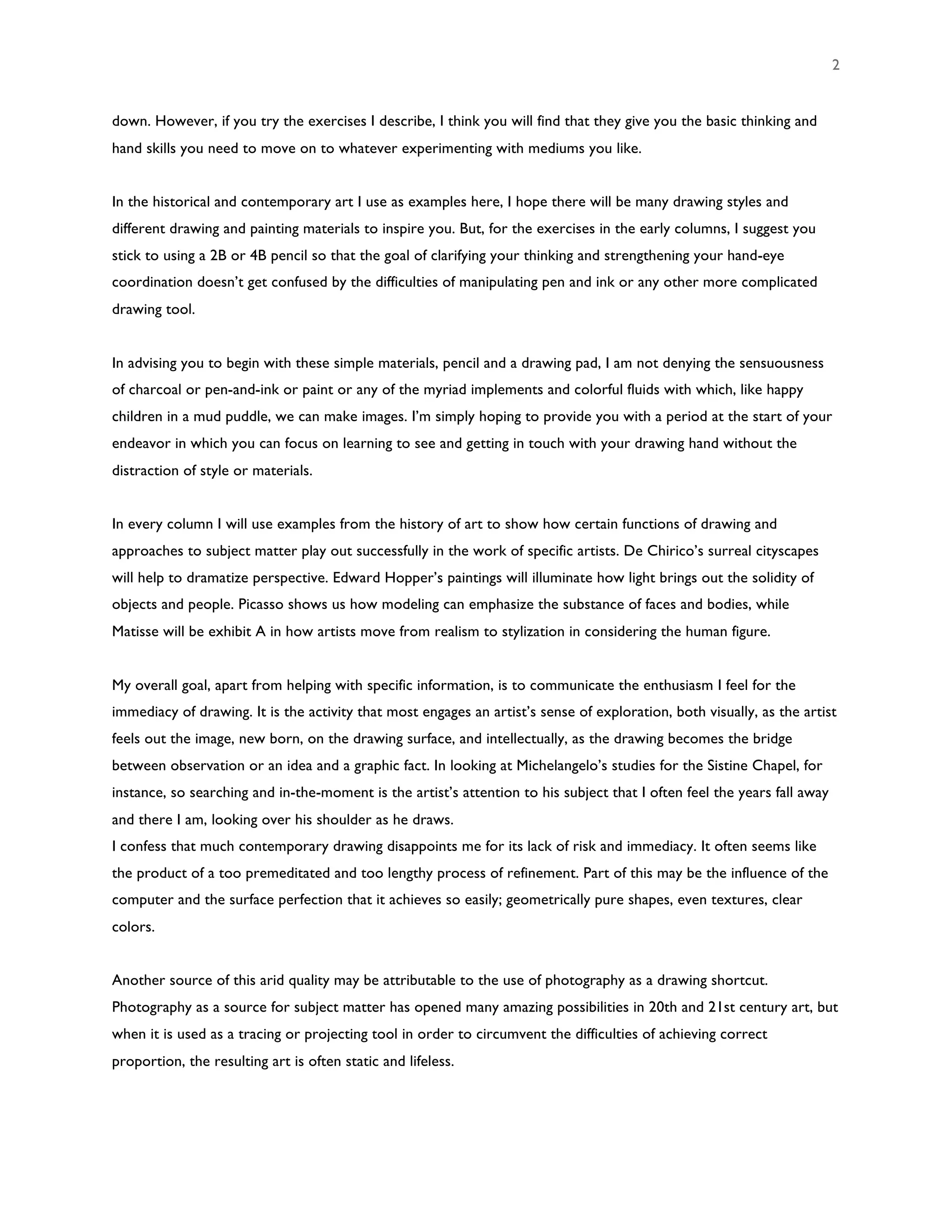 Drawing Article for 101 | PDF