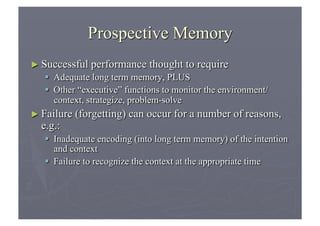 Memory: Structures and Processes | PDF