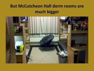 Purdue Dorm Sizes | PPTX