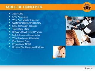 MCC Web and Mobile | PPT