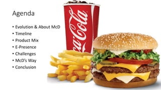 Growing the McDonald's Brand | PPT