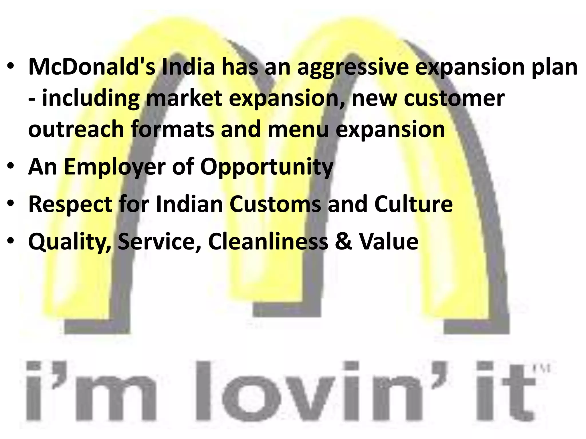 Mc doonalds ppt | PPT