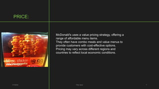 mcd power point on marketing campaignggs | PPTX