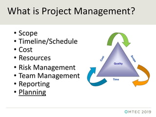 Engineers: Practical Application of Project Management Principles | PPT