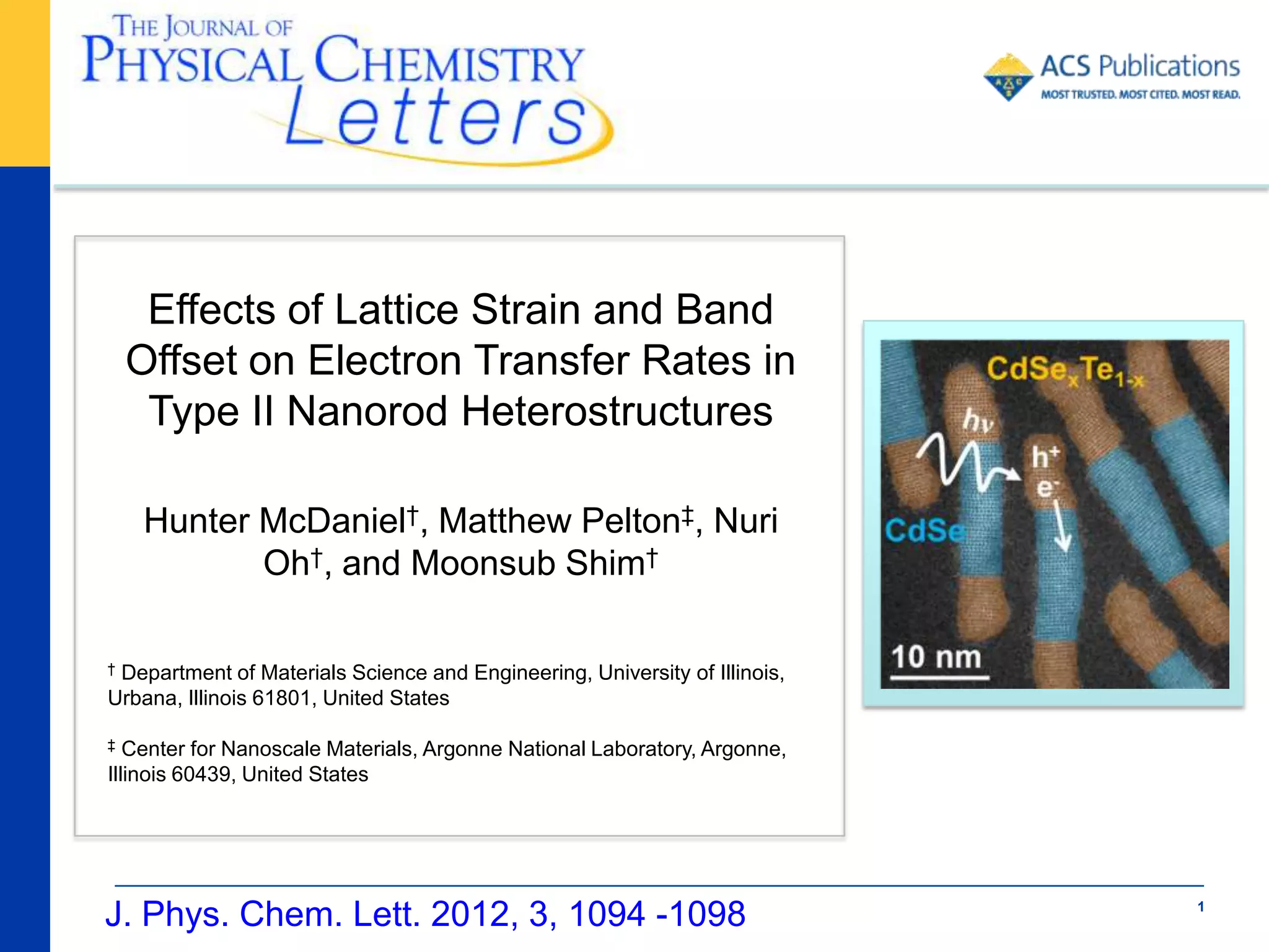 JPCL jz300275f McDaniel Presentation | PPTX