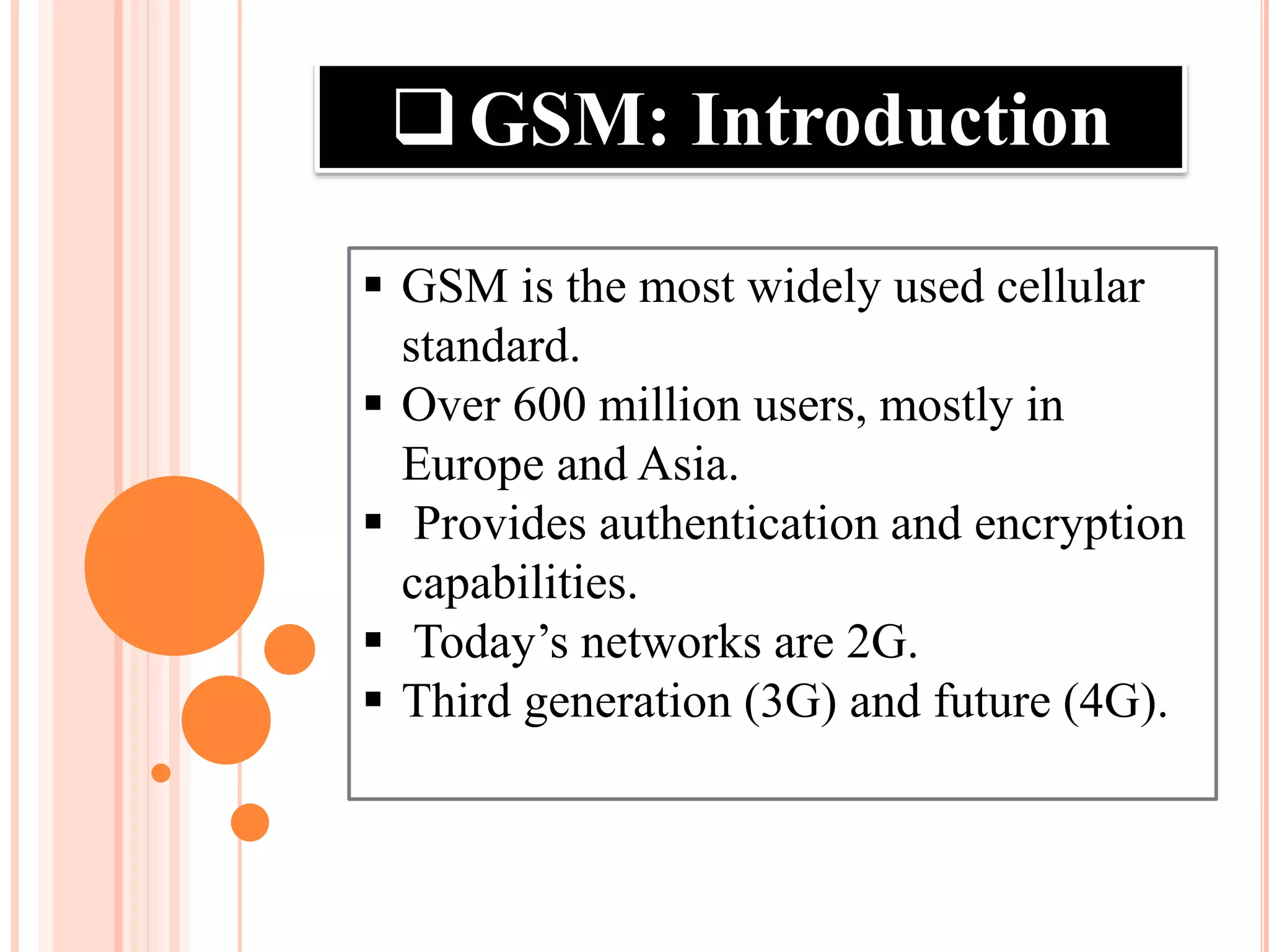 Security Issues Implement GSM.pptx | Computer Networking | Computing