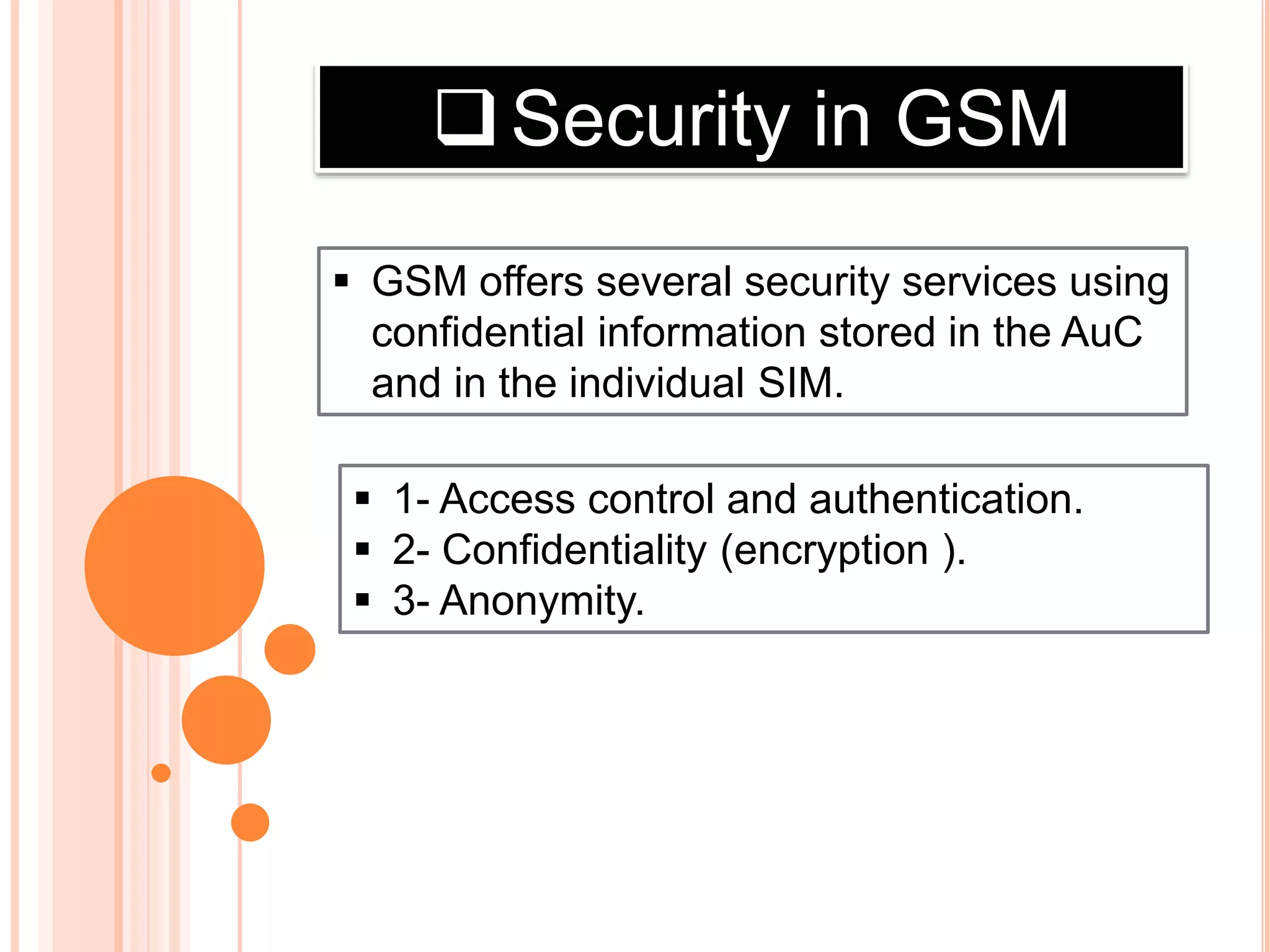 Security Issues Implement GSM.pptx | Computer Networking | Computing