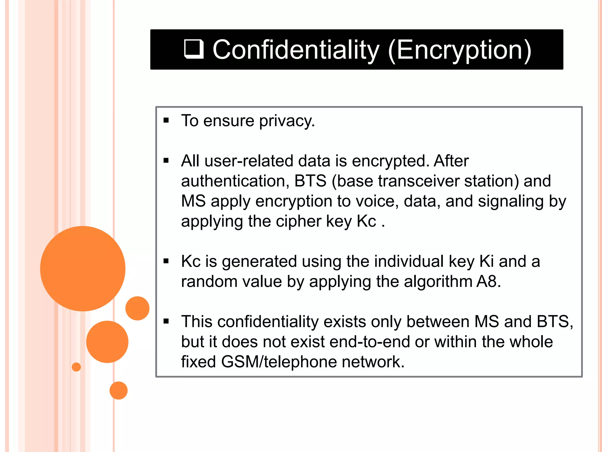 Security Issues Implement GSM.pptx | Computer Networking | Computing