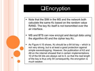 Security Issues Implement GSM.pptx | Computer Networking | Computing