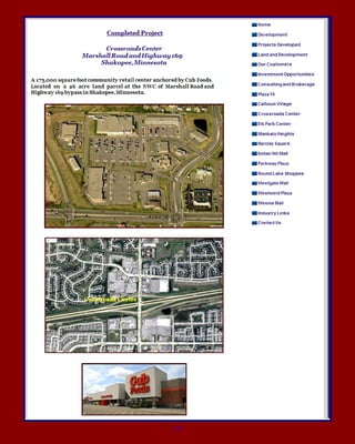 Midwest Commercial Development Web Site | PDF