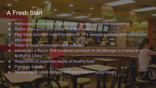 McDonald's Case Study | PPT