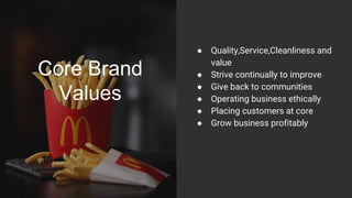 McDonald's Case Study | PPT