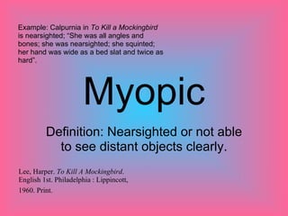 Mc definitions | PPT